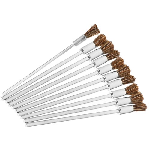 10 Pcs Extended Rod Brush Drill Wire Attachment Small Brushes for ...