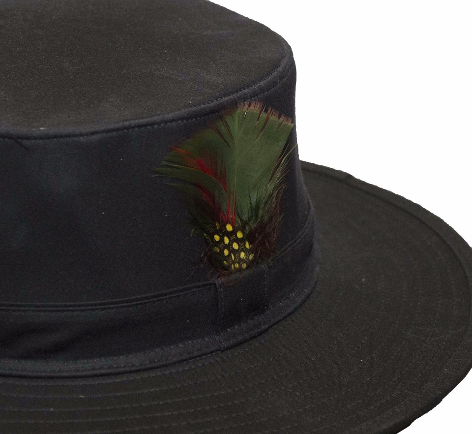 Walker & Hawkes Bush Feather Bushman Hunting Aussie Outback Hat 100% ...