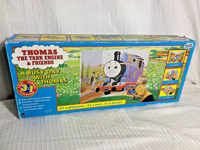 VERY RARE Vintage Thomas the tank engine 3 in 1 Playset/Tent - 1998 ...