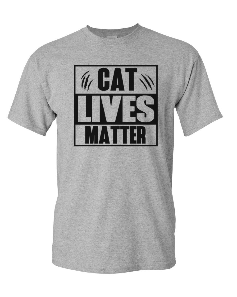 #2 Cat Lives Matter T Shirt Funny Tee T-shirt Kitty Animal Lovers ...
