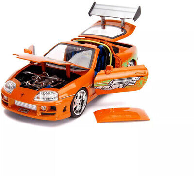Jada Toys - 1:18 Fast and the Furious - Toyota Supra with Jada Toys - 1:18 Fast and the Furious - Toyota Supra with