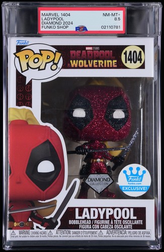 PSA 8.5 Funko Pop! Ladypool #1404 (Diamond) Funko Exclusive | eBay