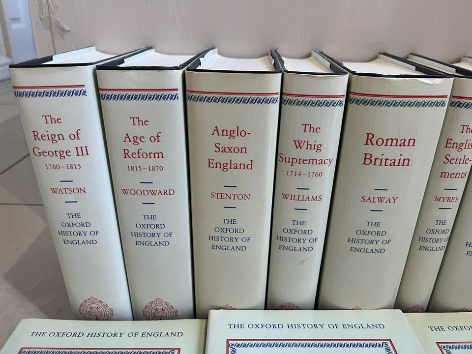 The Oxford History of England Full Set 17 Volume Hardback Set With Dust ...