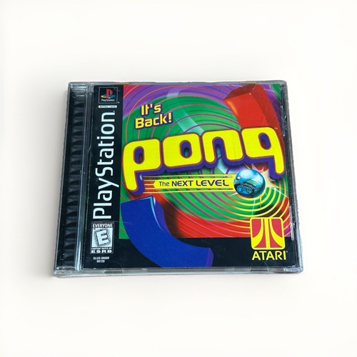 Pong: The Next Level (Sony PlayStation 1, PS1, 1999) CIB Complete ...