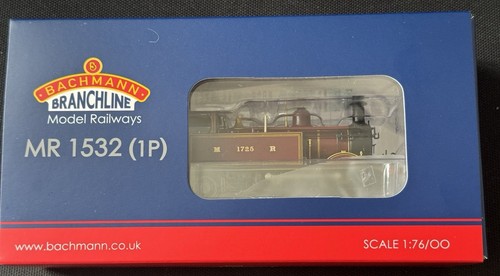 Bachmann MR Class 1532 Loco number 1725 Midland Crimson Lake Livery ...