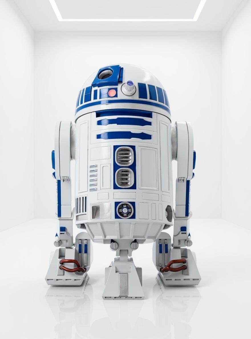 DIY Kit V4.2 Unpainted R2-D2 Life Size Collectible – Full Remote ...