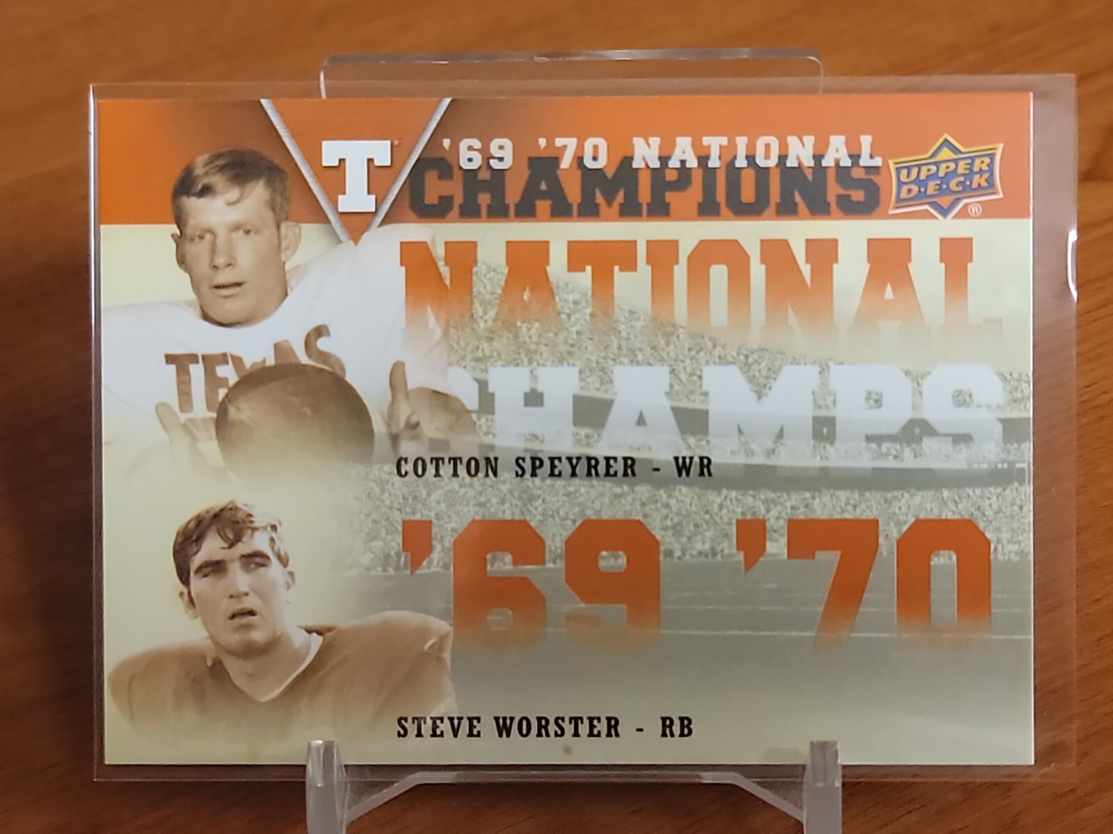 2011 University of Texas National Champions Duos Cotton Speyrer Steve Worster | eBay
