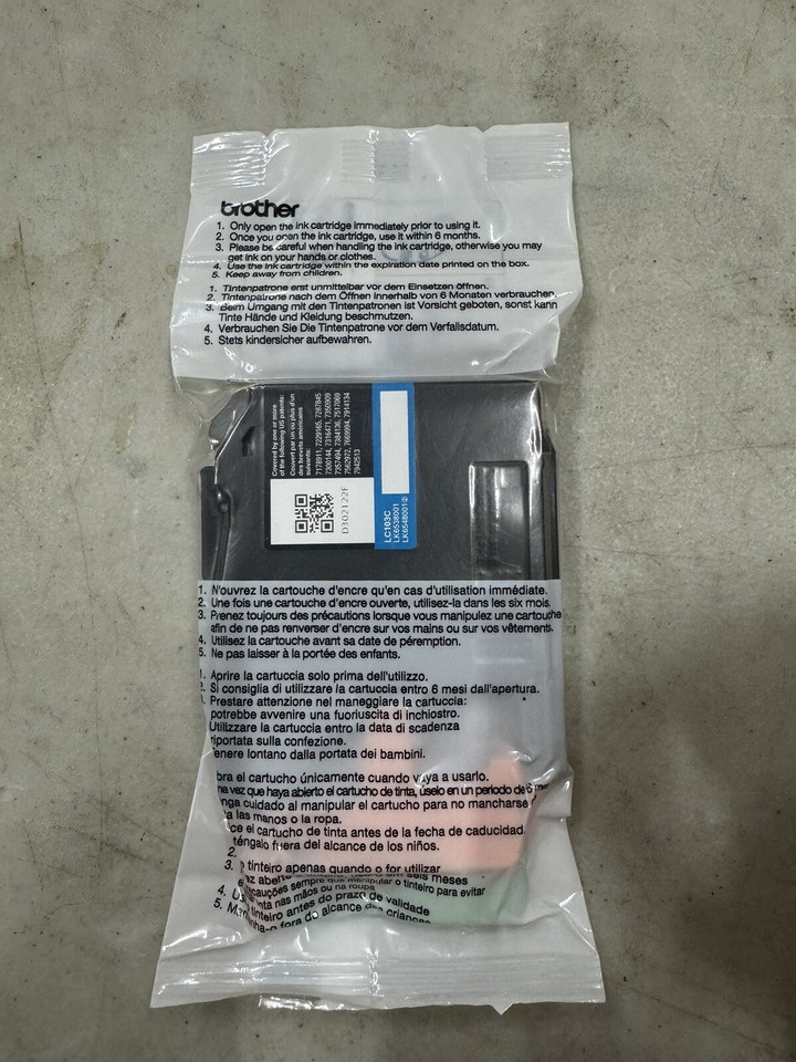 Brother Genuine LC103C XL Cyan Ink Cartridge | eBay