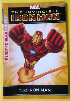 MARVEL COMICS - THE INVINCIBLE IRON MAN BASIC READING SKILL LEVEL 1 ...