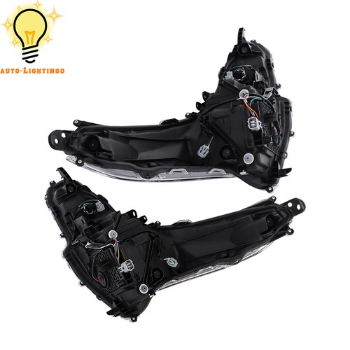 Pair of LED Headlights Headlamps Assembly For 2019-2022 Toyota Prius ...