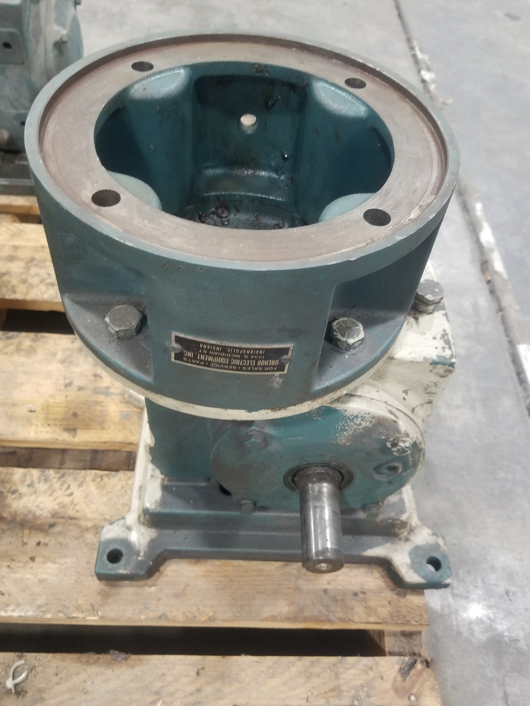 Reliance Speed Reducer Gearbox 180WM21J 10284103-YK 20:1 Ratio ...