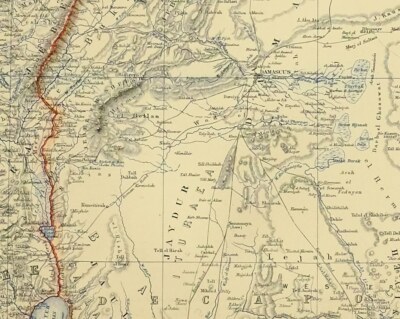 Other - Victorian Map Palestine