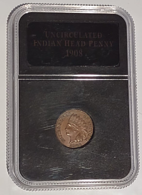 US Constitutional Coins: 1908 Indian Head Penny Cent Mint Slab | eBay
