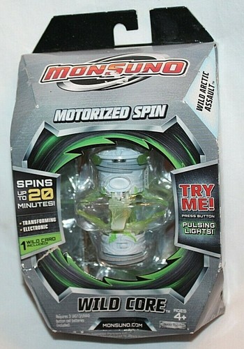 Monsuno Motorized Spin Core - White/Gray Wild Arctic Assault | eBay