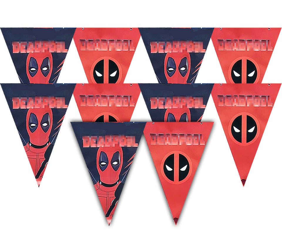 DEADPOOL balloon birthday party supplies favor centerpiece decoration ...