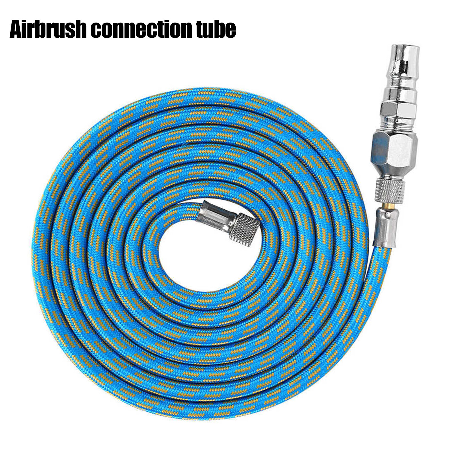 Airbrush Braided Hose 1/8 - 1/4 Air Compressor Hose Connection Pipe ...