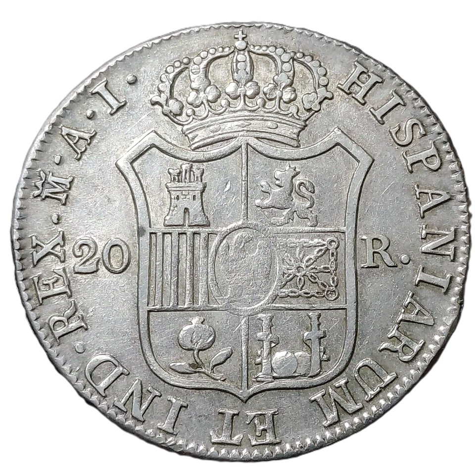 Spain - 20 Reales 1810 | eBay