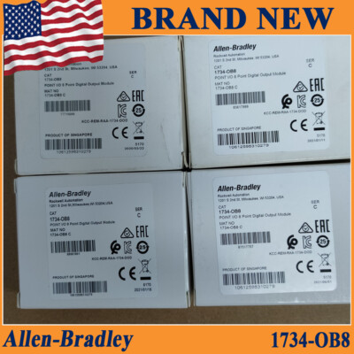 NEW PLC 1734-OB8 Point I/O Digital Output Module 1734-OB8 1734OB8 New ...