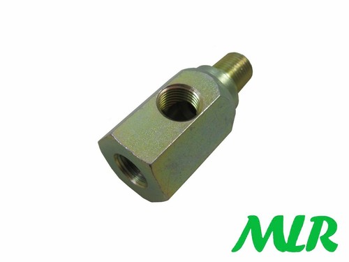 MG MIDGET MGA MGB GT MGC 1/8NPT OIL PRESSURE GAUGE ADAPTOR T PIECE II ...