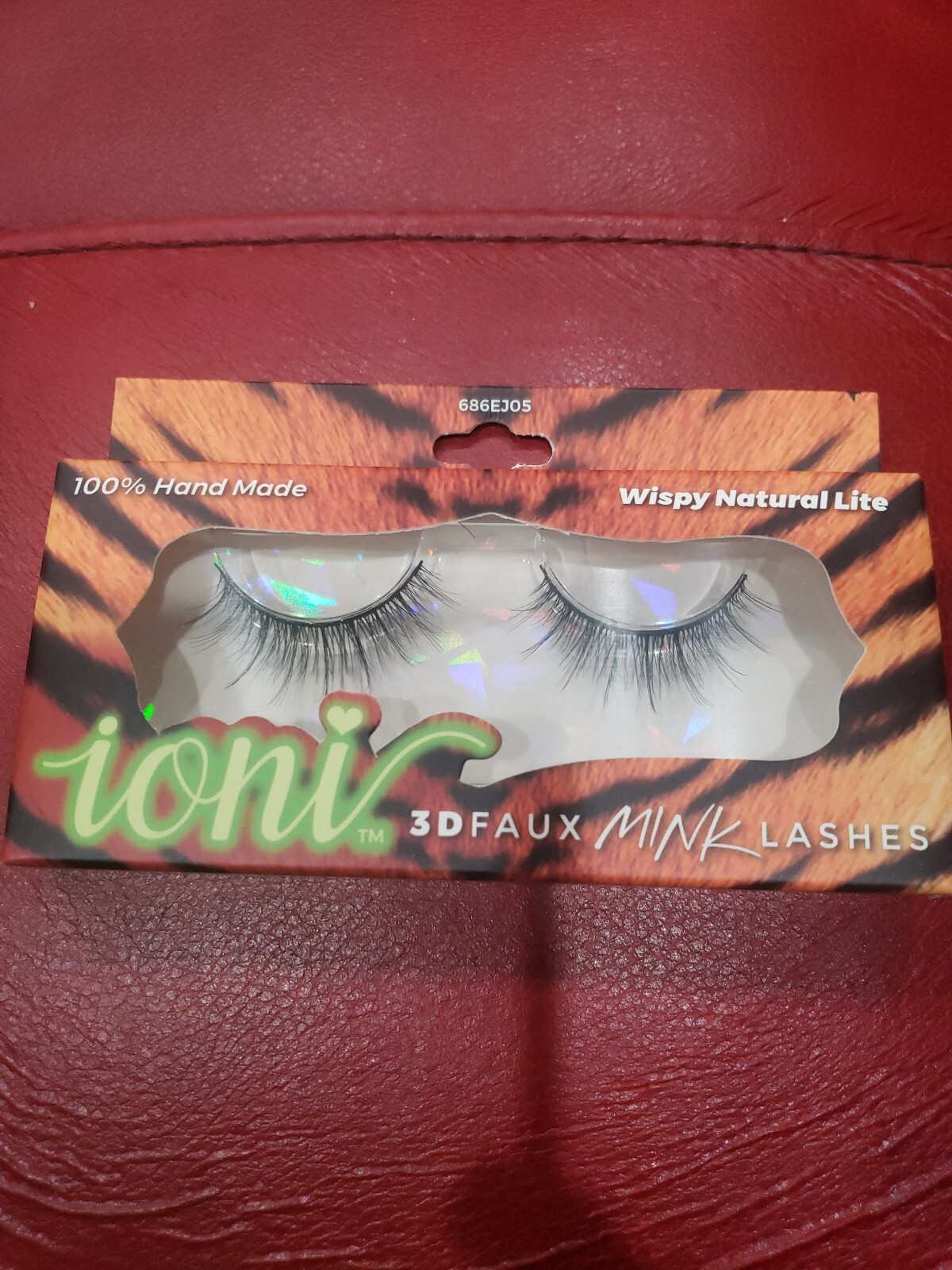 Ioni 3D Faux Mink Lashes WISPY NATURAL LITE 100% Hand Made #686EJ05 | eBay