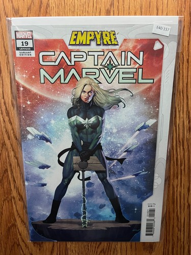 Captain Marvel 19 Marvel Comics 9.4 Variant E40-157 | eBay