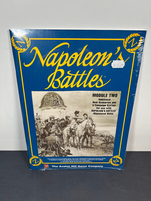 Avalon Hill NAPOLEON'S BATTLES Module Two #2 Miniature War Game NEW ...