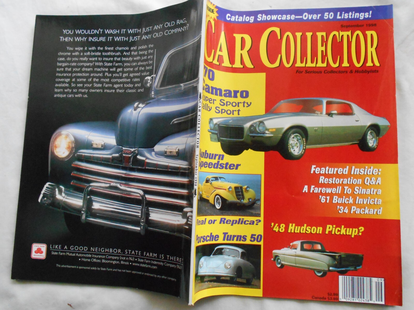 CAR COLLECTOR magazine-SEPTEMBER 1998 | eBay