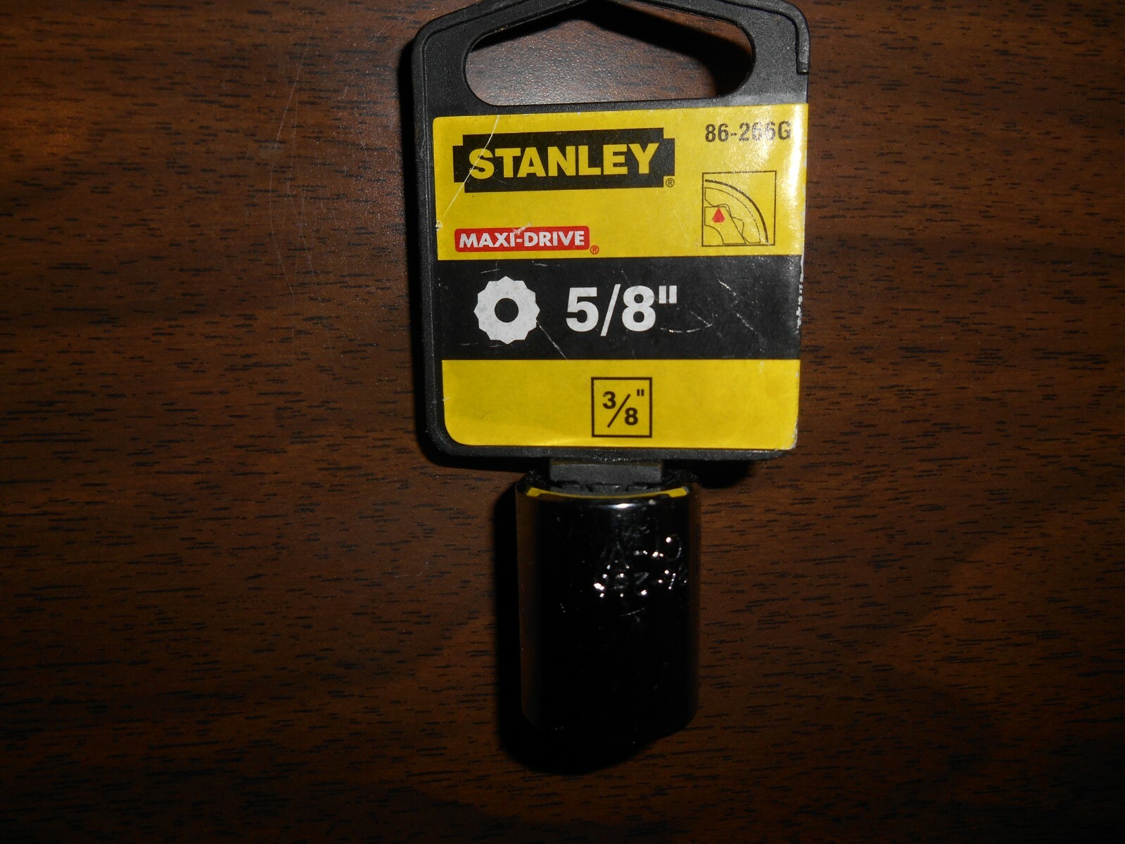 LOT OF 3 BRAND NEW! STANLEY WORKMASTER 3/8" DR X 5/8" 12pt SOCKET P/N ...