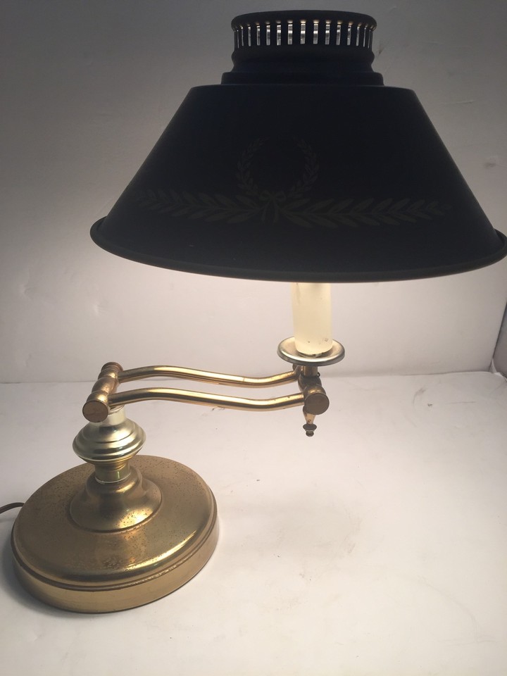 Retro Student Lamp UNDERWRITER'S LABORATORIES Portable RETRACTABLE ...