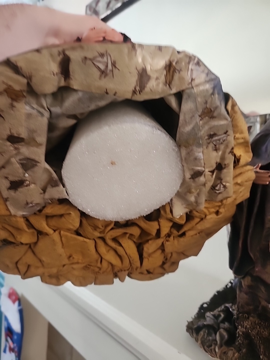 Large vintage Fabric Paper Mache Christmas Nativity Three Wise Men 3 ...