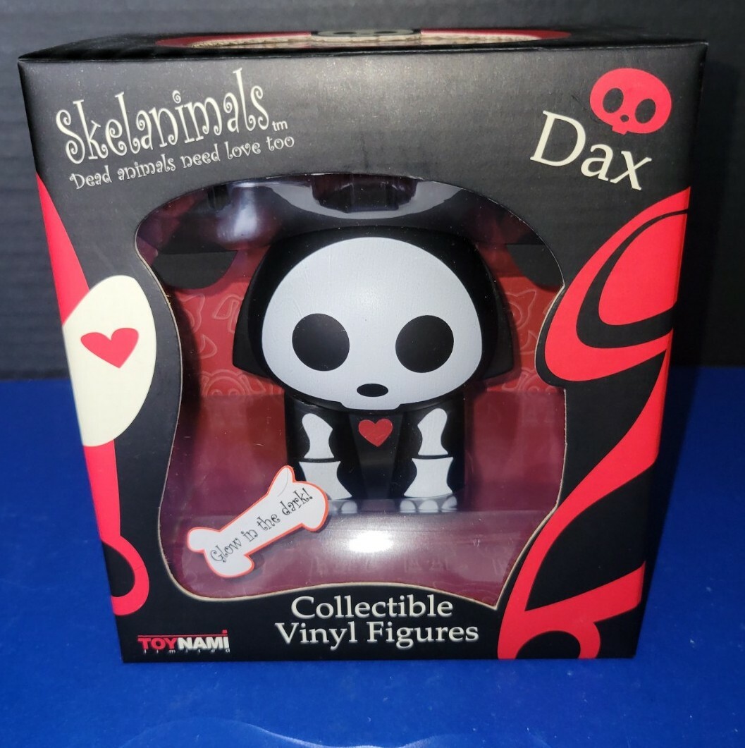 Skelanimals Dax Dog Collectible Vinyl Figure Toynami | eBay