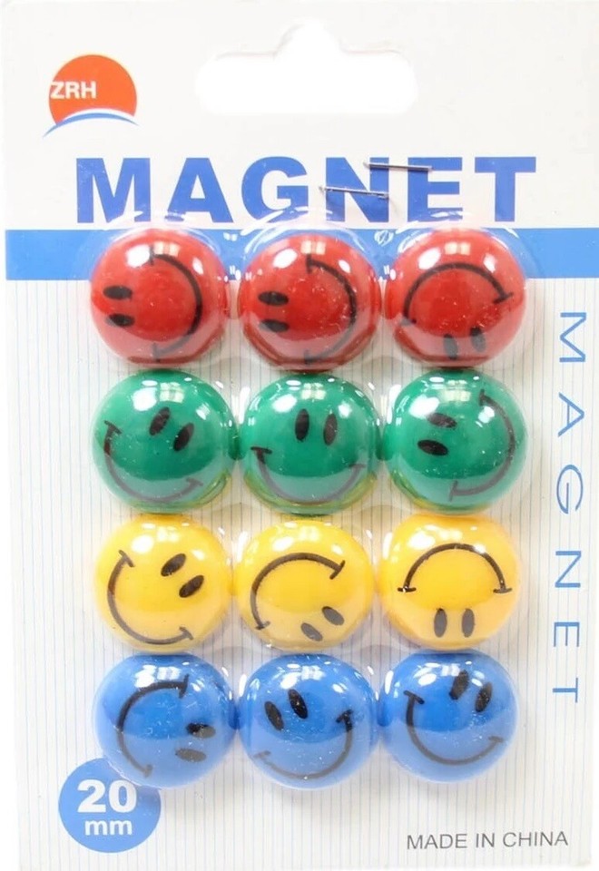 Fridge Magnets Memo Magnets Notice Board Many Types All Colours | eBay UK