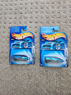 2- 2003 Hot Wheels Final Run 12/12 GM Lean Machine #206 Blue PR5s New ...