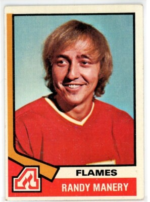 1974-75 Topps Hockey Randy Manery #86 VG | eBay