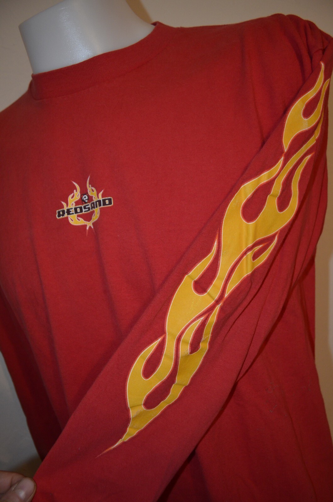 Redsand Surfer Surf Beach Fire Flames Skater Punk Red… - Gem