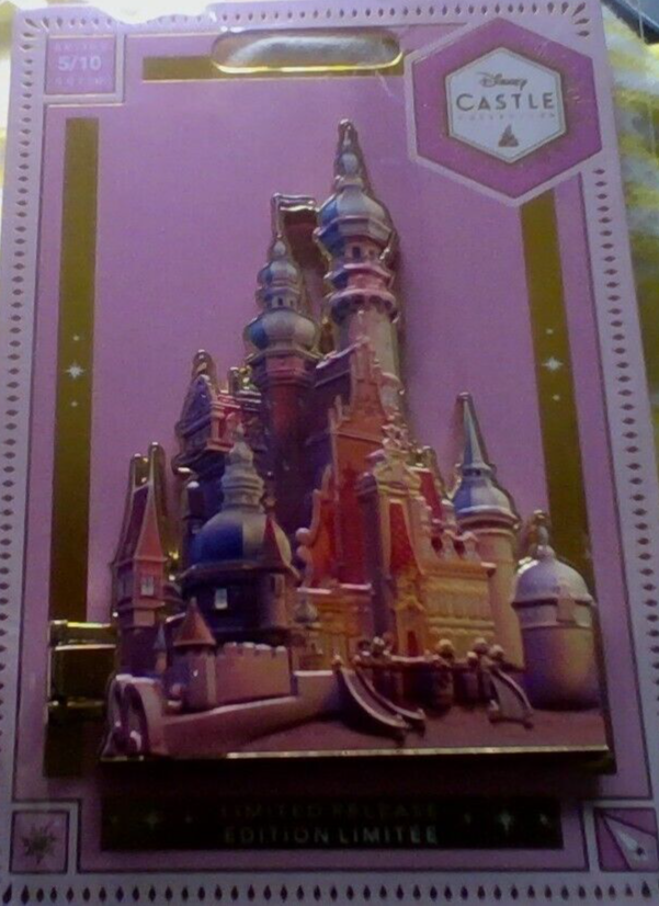Disney Castle Collection Rapunzel Pin Tangled Limited Release 5 of 10 ...