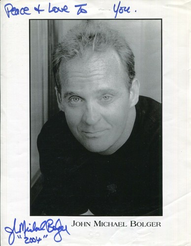 John Michael Bolger Third Watch Beauty and the Beast Rare Signed ...