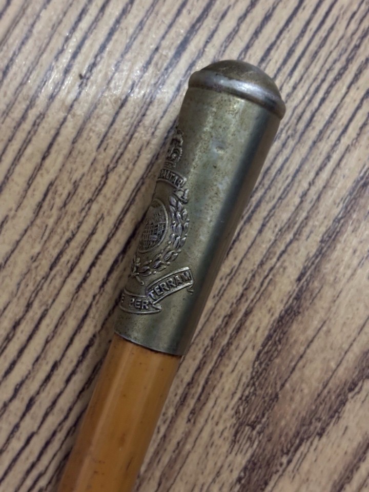 Royal Marine Swagger Stick Featuring Their Regimental Badge | eBay UK