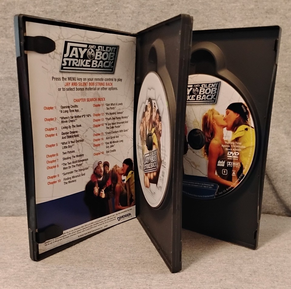(DIMENSION) JAY AND SILENT BOB STRIKE BACK COLLECTOR'S SERIES R1 DVD ...