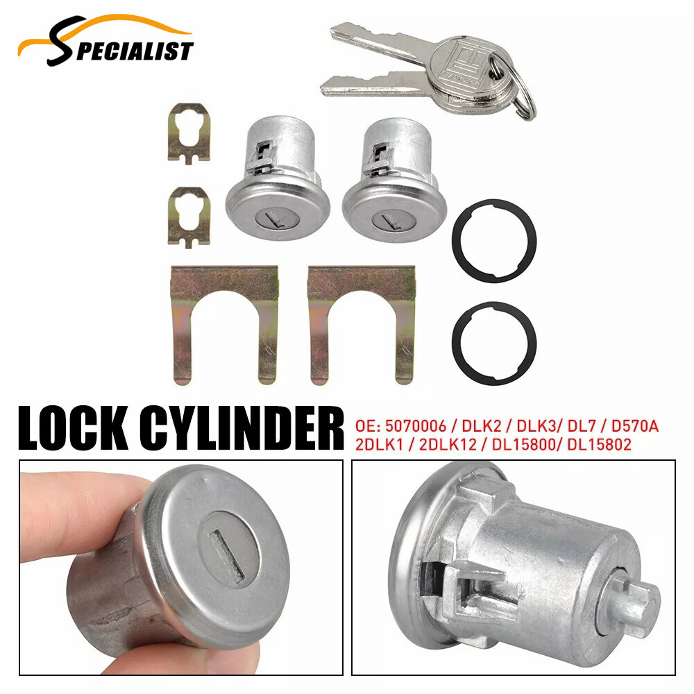 Door Lock Cylinder Set For Chevy Chevrolet GMC Truck SUV Oldsmobile ...