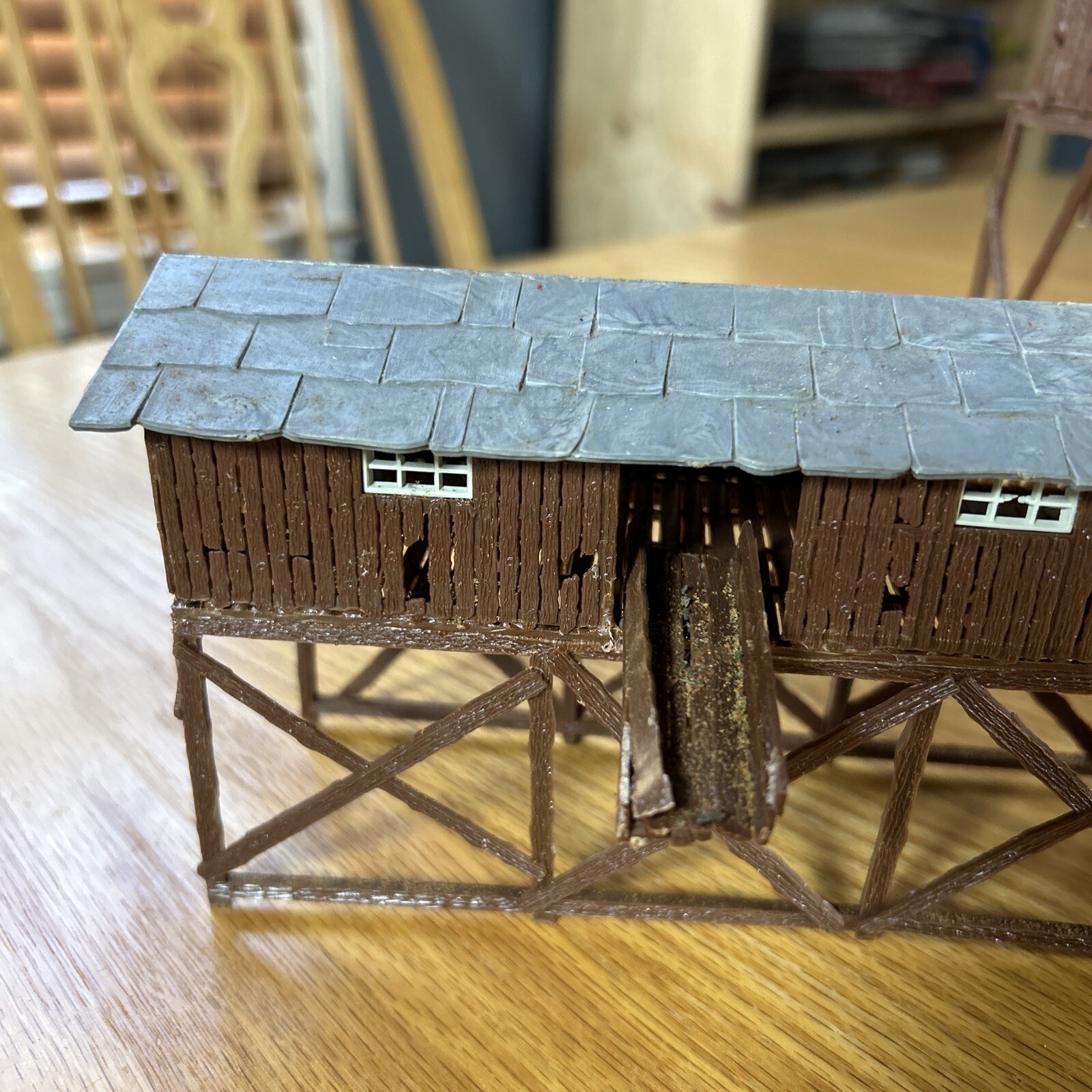 Vintage HO Scale Coal Mine Buildings Tunnel Built 191793 Damaged ...