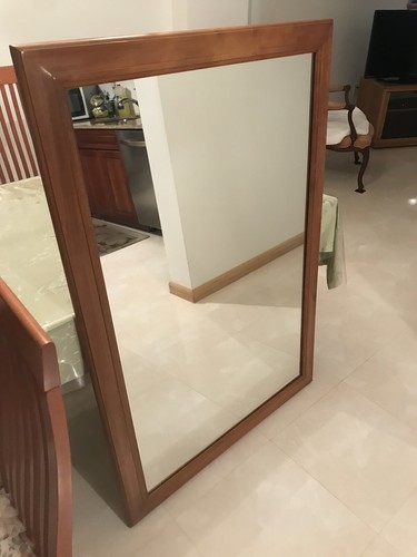 Virginia House 1965 Mirror 51” x 35” Solid Maplewood Frame | eBay