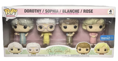The Golden Girls FUNKO Pop Figure 4 Pack Set Dorothy Sophia Blanche ...