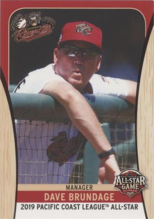 2019 Choice Pacific Coast League All-Stars - Dave Brundage #01 (RC) for ...