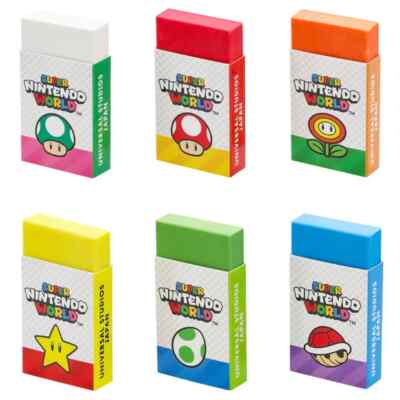 Universal Studio Japan Super Nintendo World Eraser Set (6 pieces) | eBay