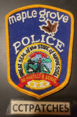 MAPLE GROVE, MINNESOTA POLICE SHOULDER PATCH MN | eBay