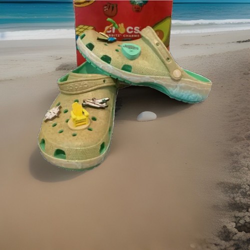 Crocs Margaritaville Beach Classic Clog Jimmy Buffet Men's 9 Women's 11 ...