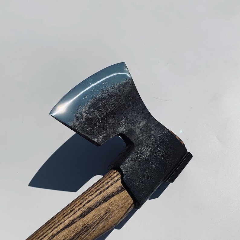 Finnish Forest Axe, Felling Axe, Hand Forged Axe with leather case ...