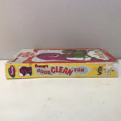 Barney & Friends Good Clean Fun! VHS Video | Grelly USA