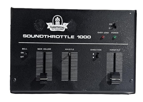 KALAMAZOO TOY TRAIN WORKS SOUNDTHROTTLE 1000 G-Scale Transformer ...